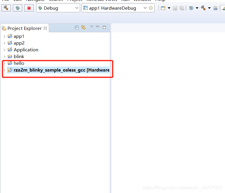 40.e2studio的初次使用（烧范例）_e2studio rz-CSDN博客