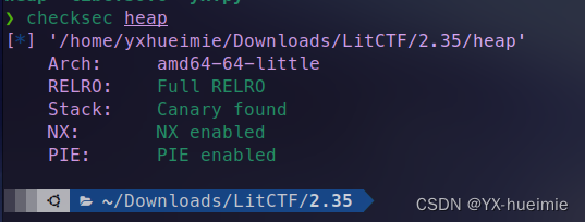 LitCTF 2024 pwn AK_[litctf 2024]heap-2.35-CSDN博客