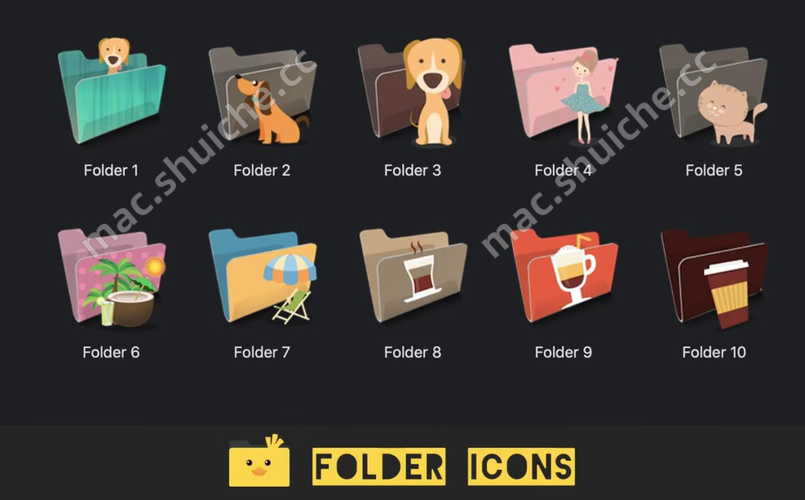 【Mac】Folder Icons for mac（文件夹个性化图标修改软件）软件介绍-CSDN博客