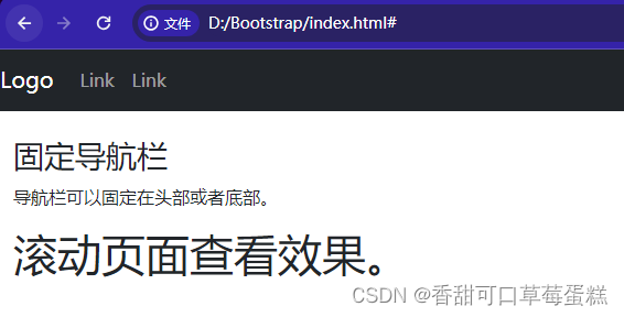 Bootstrap 5 保姆级教程（十）：导航栏 & 轮播_bootstrap5导航栏-CSDN博客