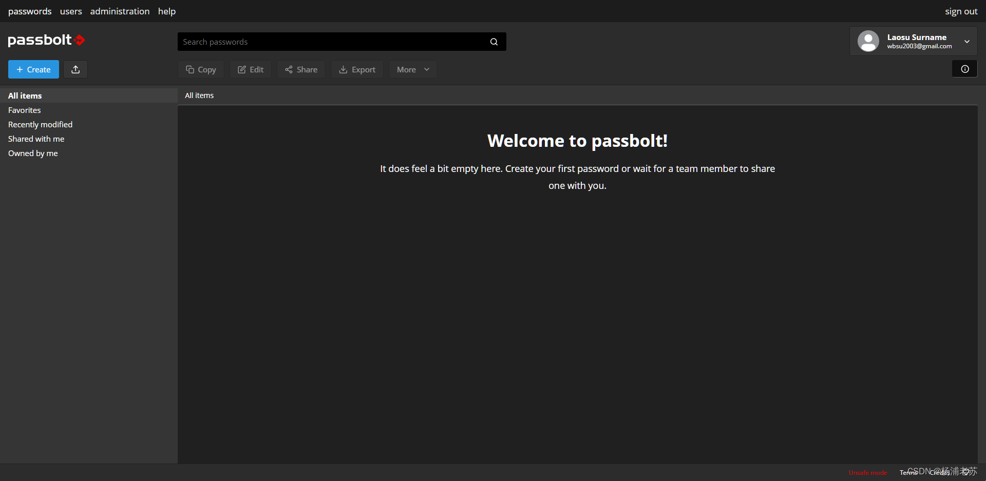 团队密码管理器Passbolt的安装-CSDN博客