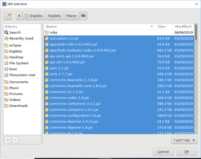 Linux 下Hbase环境搭建（Eclipse）_hbaseap编程的环境i配置eclipse-CSDN博客