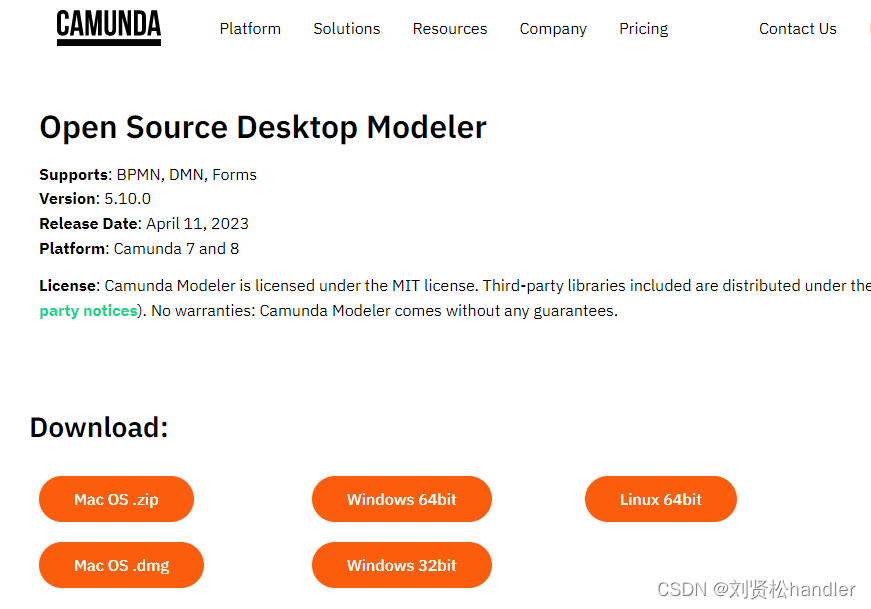Camunda流程引擎 Modeler （二）_camunda modeler下载-CSDN博客