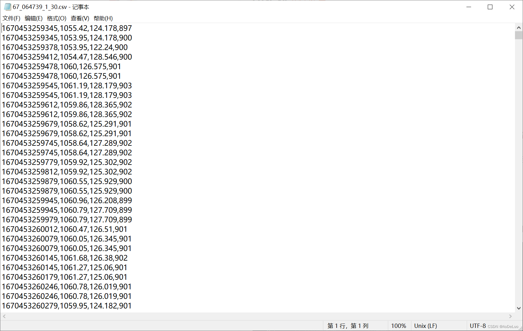 Qt CSV文件的创建，读写操作-CSDN博客