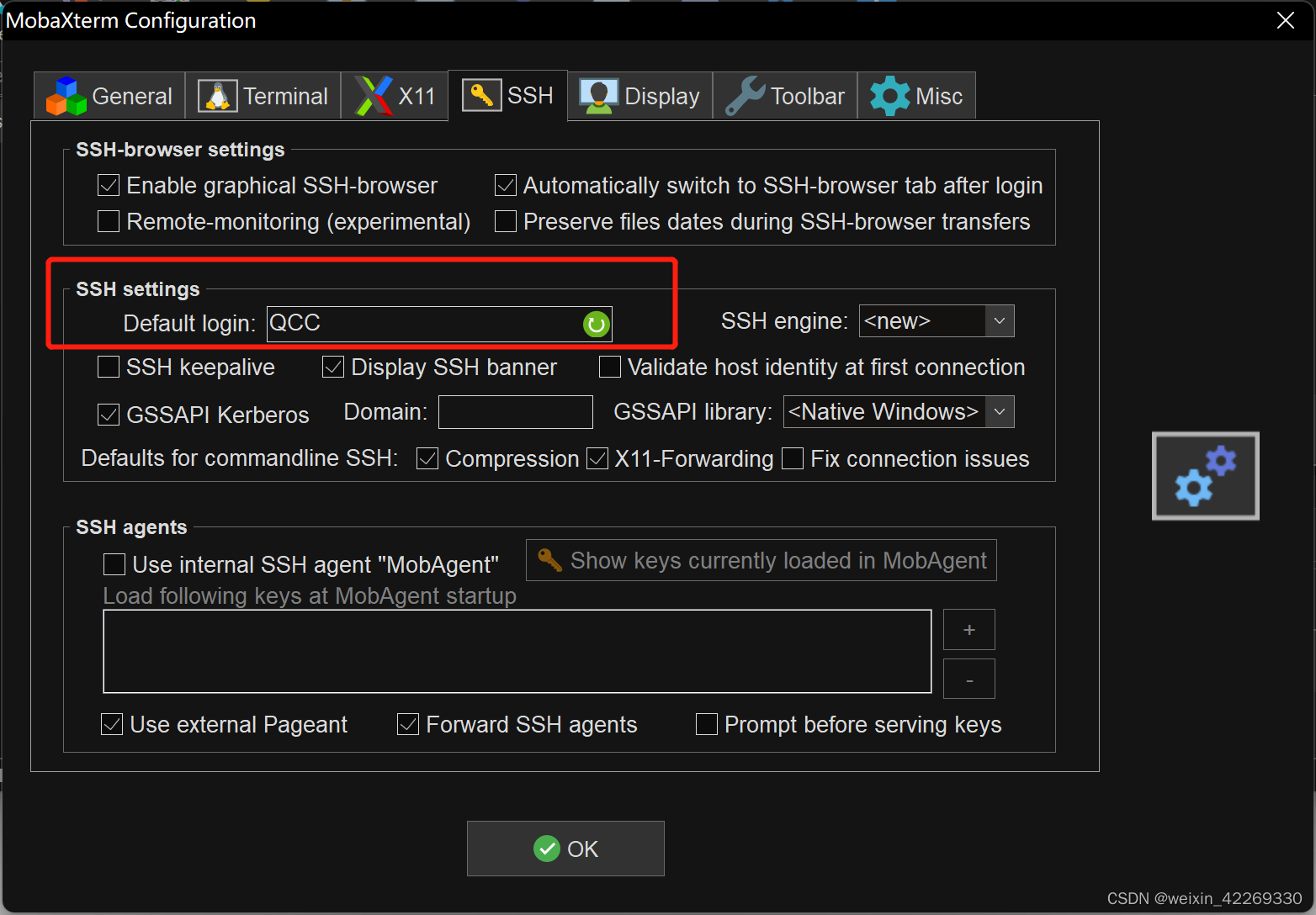 MoberXterm彻底解决 /etc/ssh_config line 1: Missing argument._no argument after keyword-CSDN博客