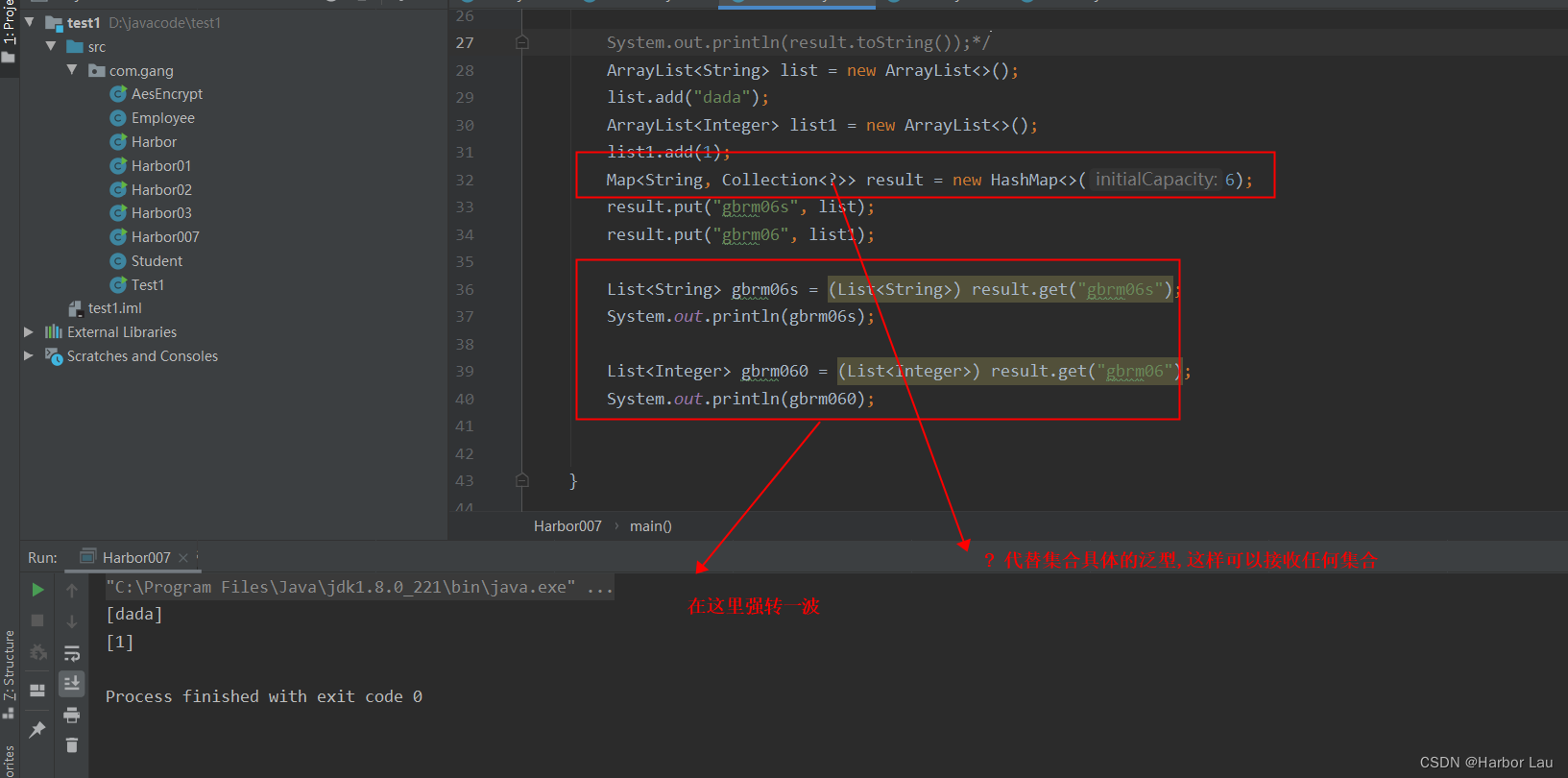 list泛型总结 Map＜String, Collection＜?＞＞ result = new HashMap＜＞(6)；集合list1 instanceof Collection_list ...