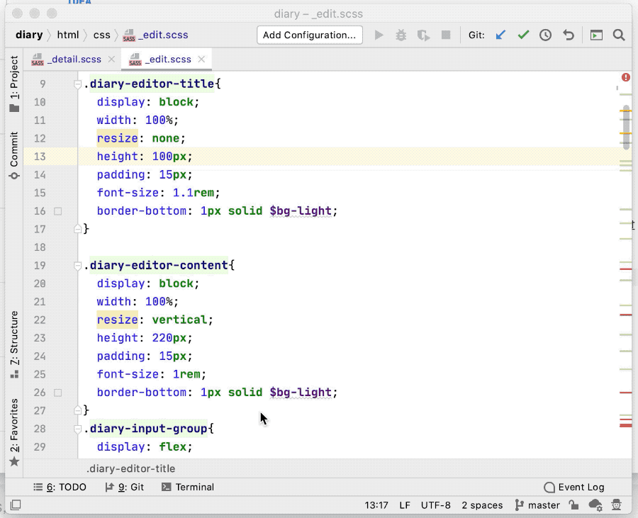 JetBrains 系列开发工具，如何配置 `SCSS` `File Watcher` ，相关输出配置参数详解：webStorm ...