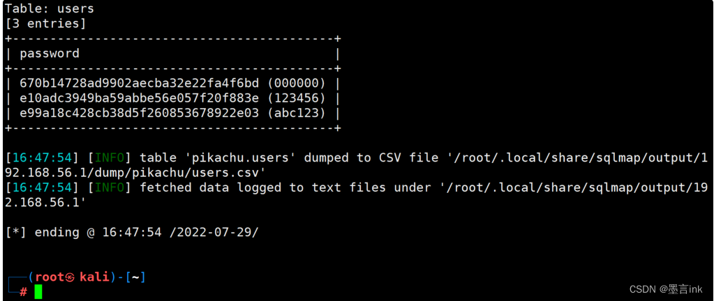 pikachu靶场SQL,sqlmap解法_pikachusql注入闯关sqlmap-CSDN博客