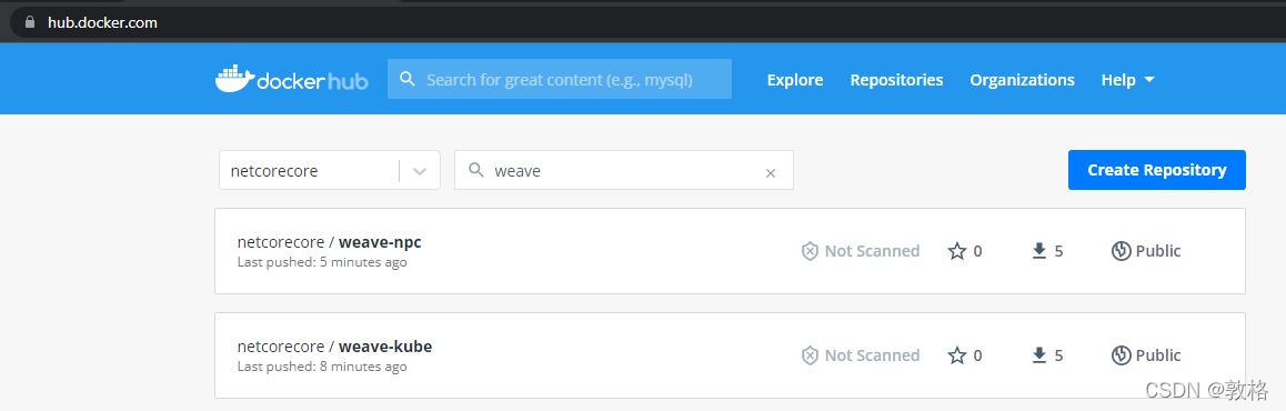 搭建 weave:v2.8.1 自己的国内镜像_weavi镜像入口-CSDN博客