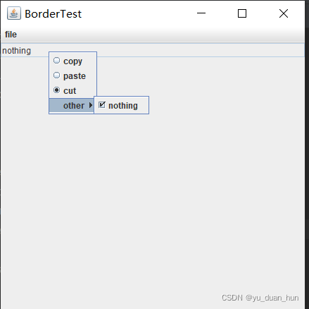 《Java 核心技术 卷1》 笔记 第九章 Swing 用户界面组件(9) 单选多选下拉菜单和弹出菜单_swing多选下拉框-CSDN博客