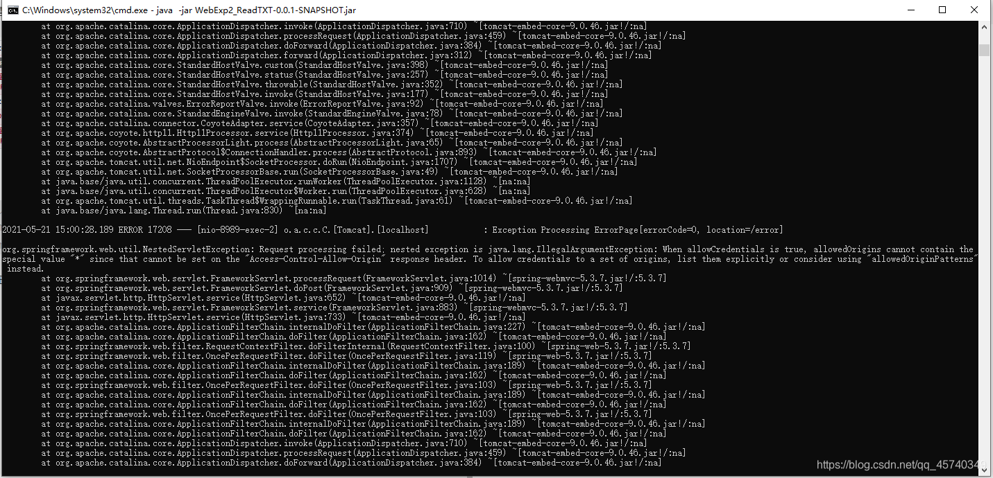 SpringBoot全局跨域配置未生效的问题_创建配置类实现webmvcconfigurer,重写addcorsmappings未生效-CSDN博客