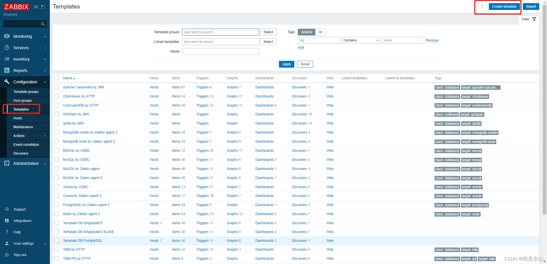 Zabbix 6 监控 kingbase V8数据库(二)_zabbix kingbase-CSDN博客