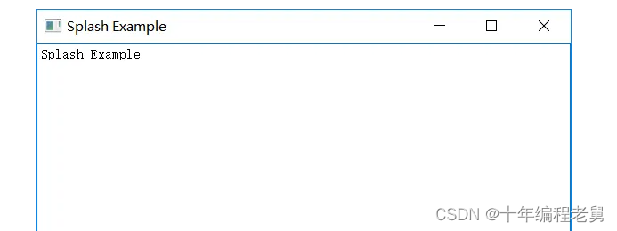 Qt程序开机启动动画_qt 启动界面动图-CSDN博客