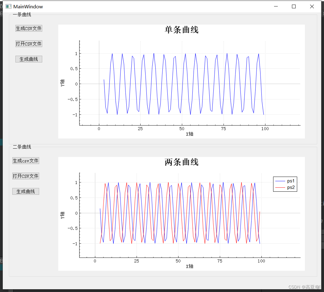 【QT应用】Qt QCustomPlot 读取CSV文件，生成曲线_qmt策略器 读取csv文件-CSDN博客