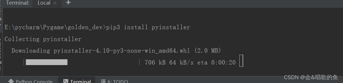 pycharm打包python文件为exe文件(图文教程)_pycharm将python打包成exe-CSDN博客
