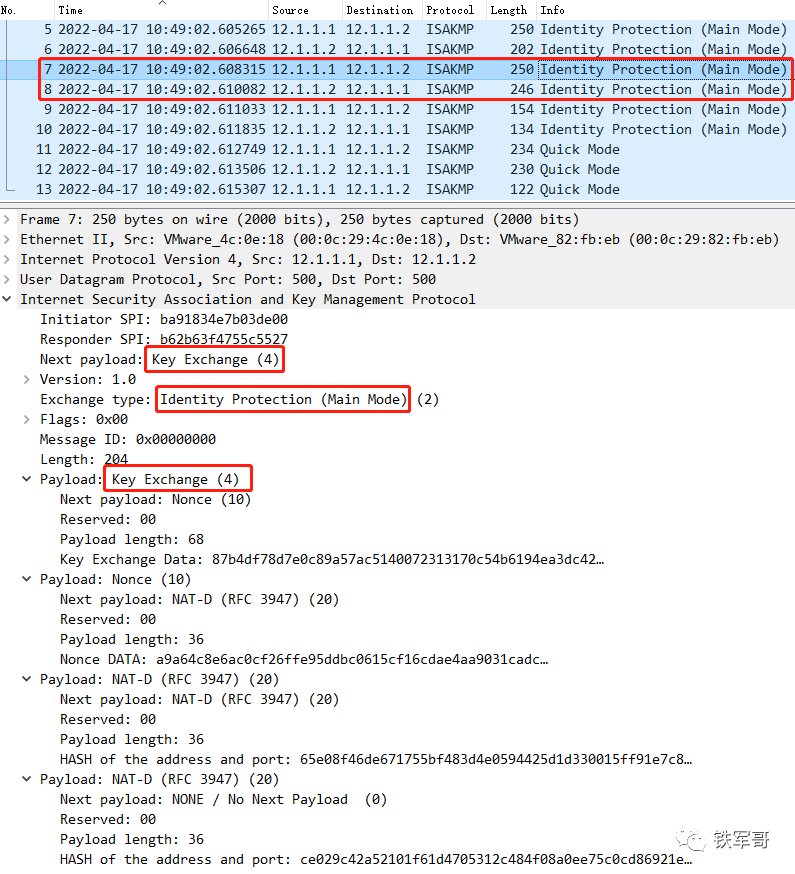 查看strongSwan配置IPsec的报文交互过程，捎带测一下转发性能-CSDN博客