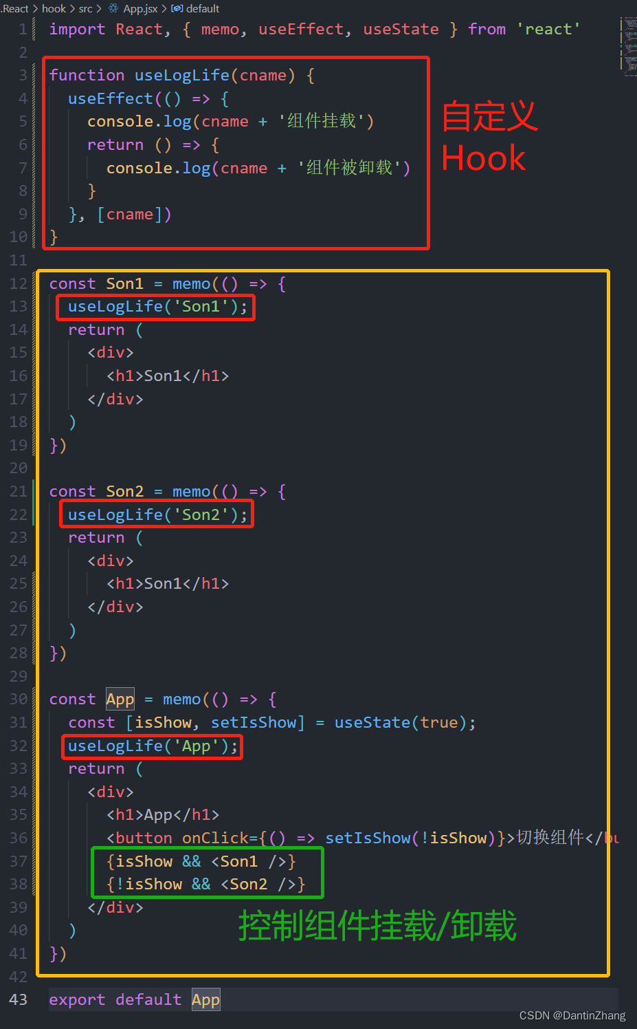 React（九）：其他Hook、自定义Hook、Redux和Hook联动_react 封装自定义hook-CSDN博客