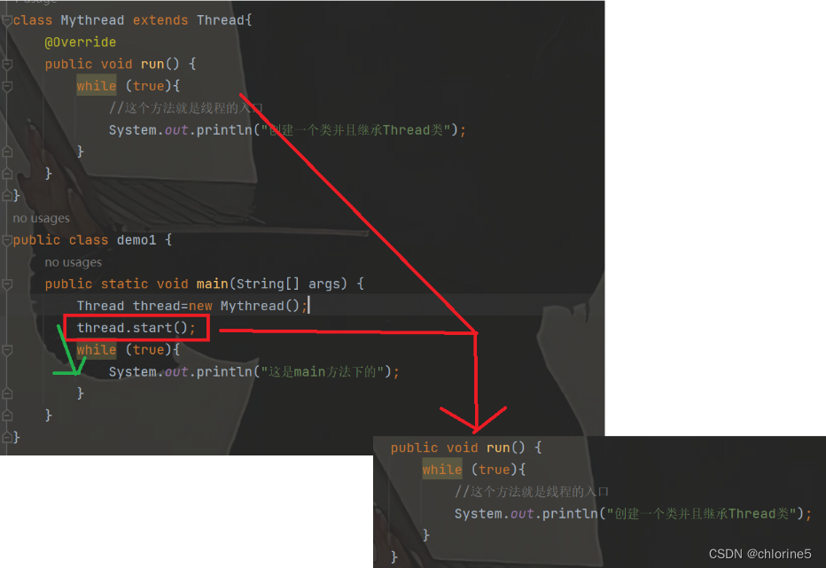 【JavaEE初阶系列】——多线程 之 创建线程_java代码入口 .run-CSDN博客