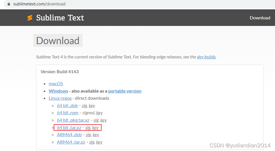 Linux 下载 SublimeText 4 并添加快捷方式_sublime linux-CSDN博客