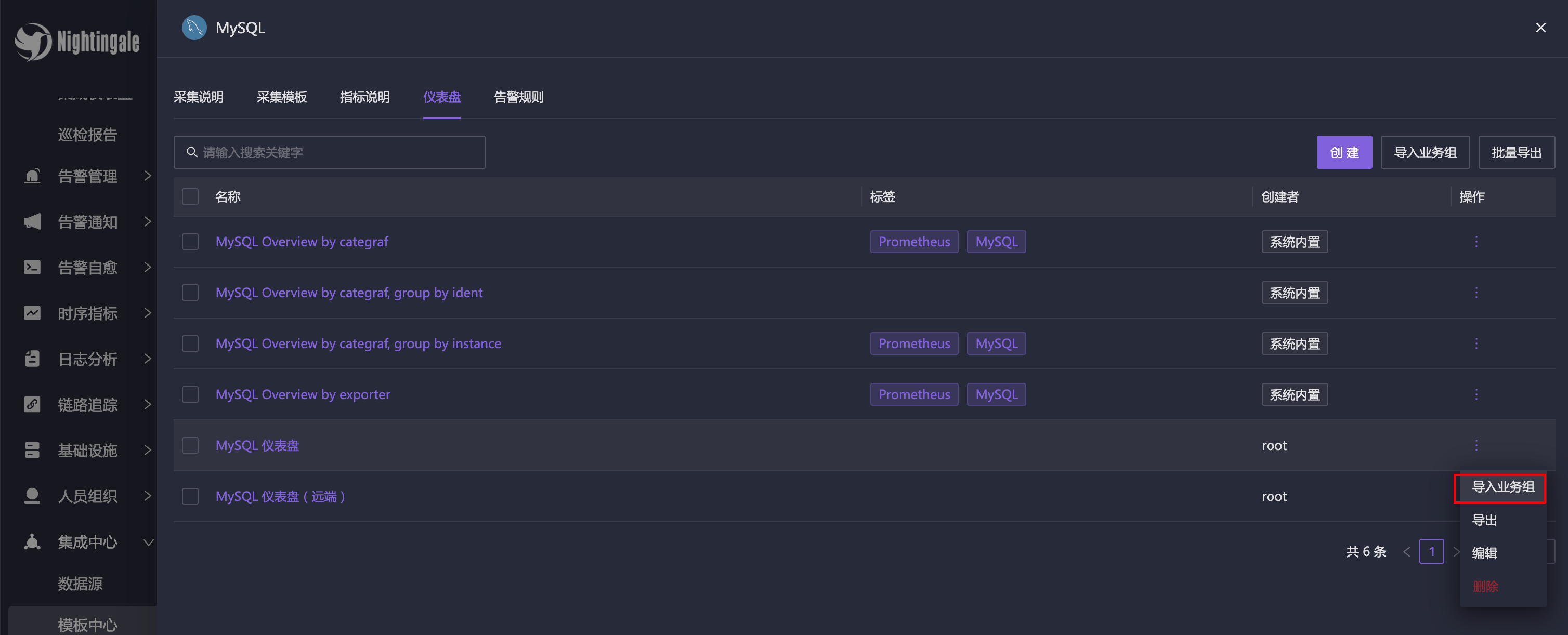 使用 夜莺+Categraf 快速建设 MySQL 监控-CSDN博客