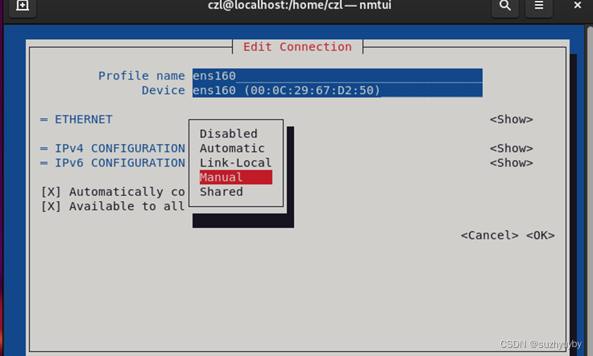 如何在RHEL9系统上设置静态IP地址_rhel9修改ip-CSDN博客