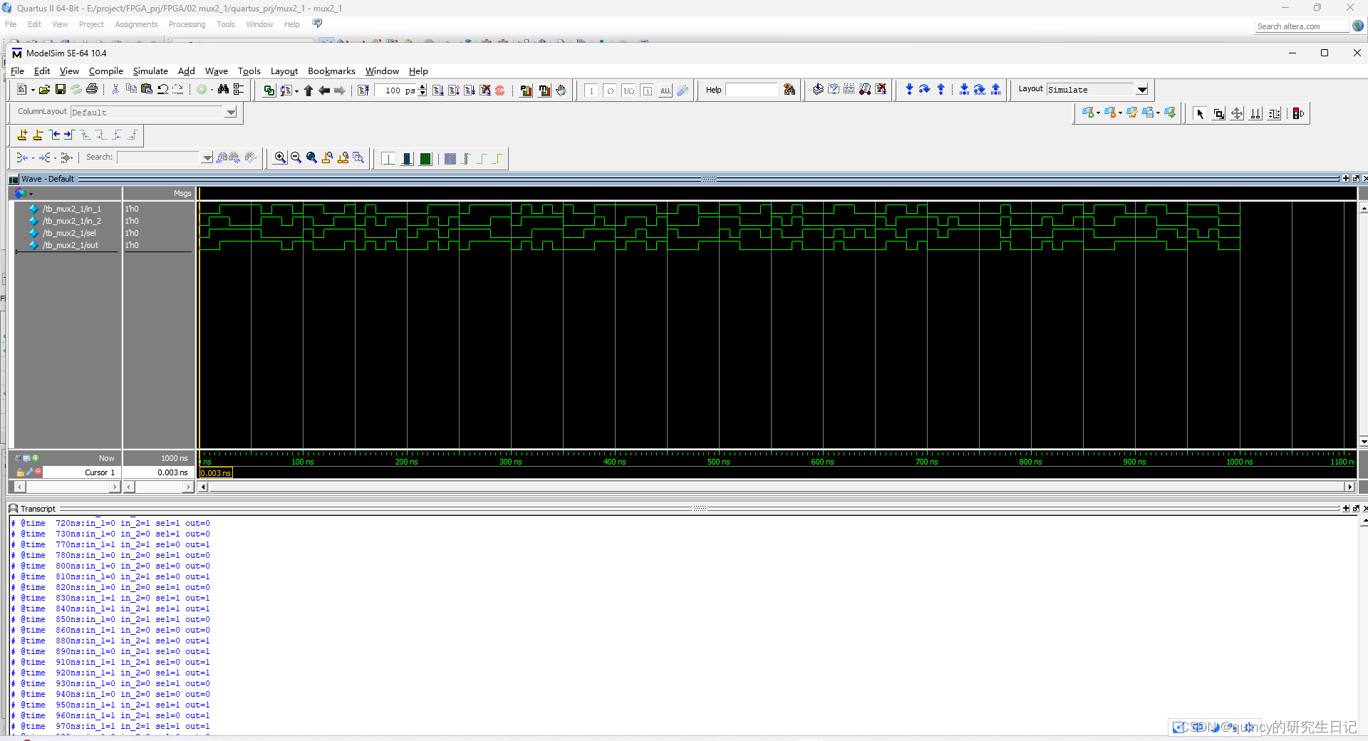#2简单组合逻辑—多路选择器_FPGA的零基础入门学习与开发实践_verilog 多路选择器-CSDN博客