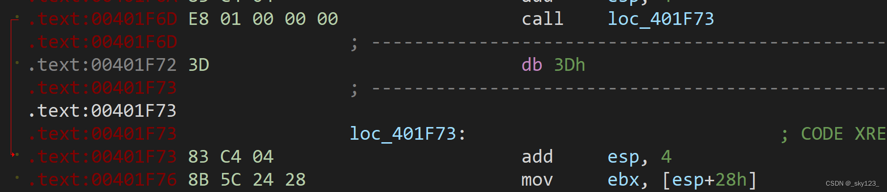 2022CTF培训（四）花指令&字符串混淆入门_polarctfjunkcode-CSDN博客
