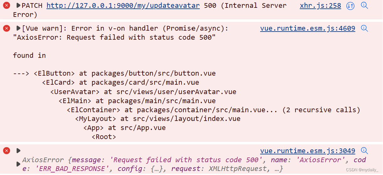 解决 res.cc is not a function 和 ER_DATA_TOO_LONG: Data too long for column ‘user_pic‘ at row 1 的报错 ...