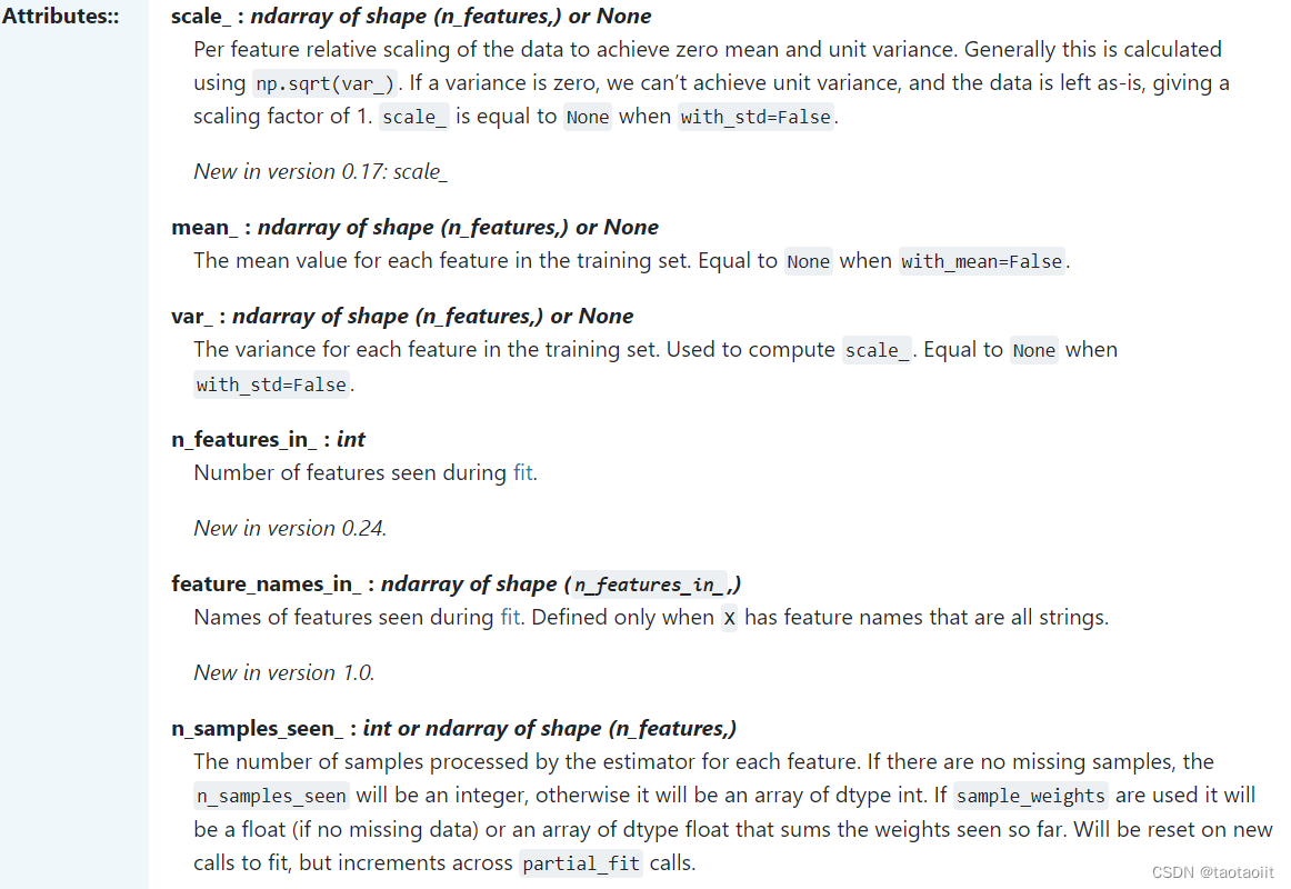 sklearn.preprocessing.StandardScaler详解-CSDN博客