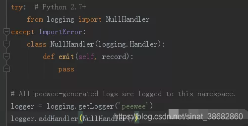Python：logging 的巧妙设计_peewee logger-CSDN博客