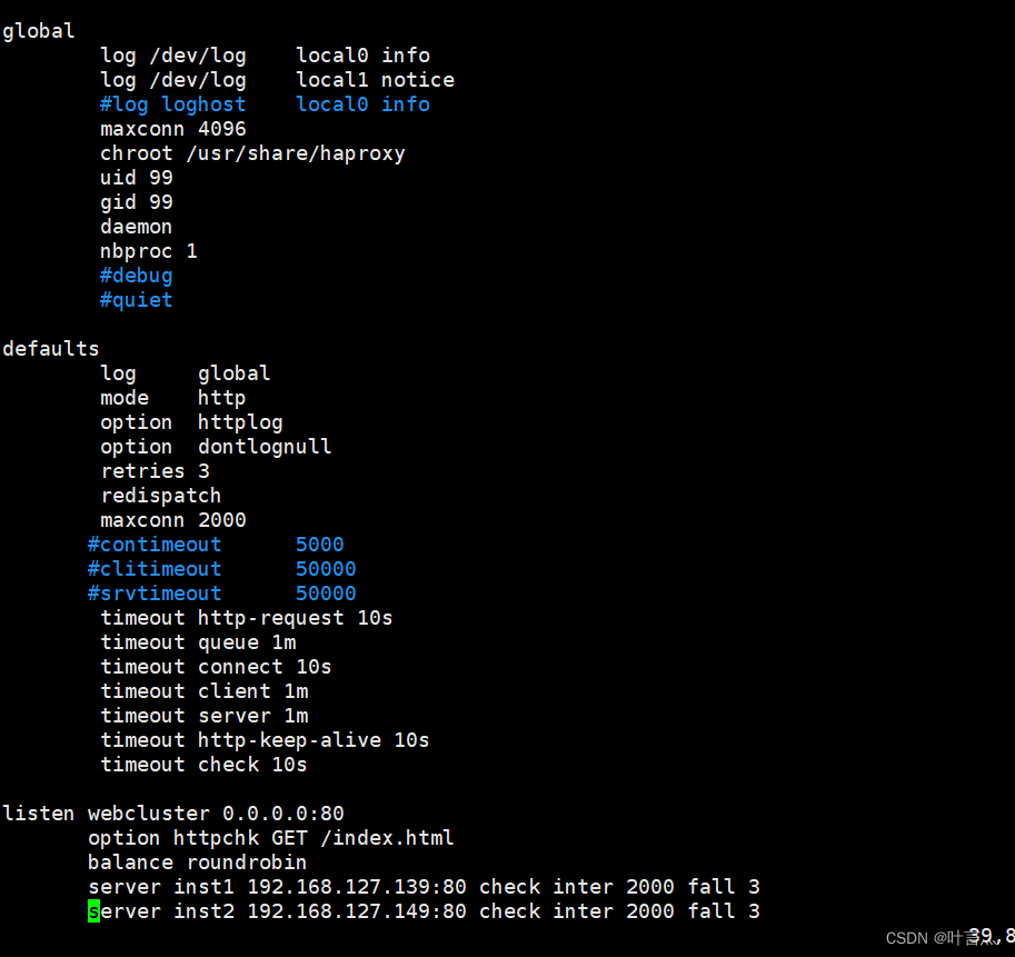Haproxy+Nginx搭建负载均衡集群_window haproxy 监测nginx-CSDN博客