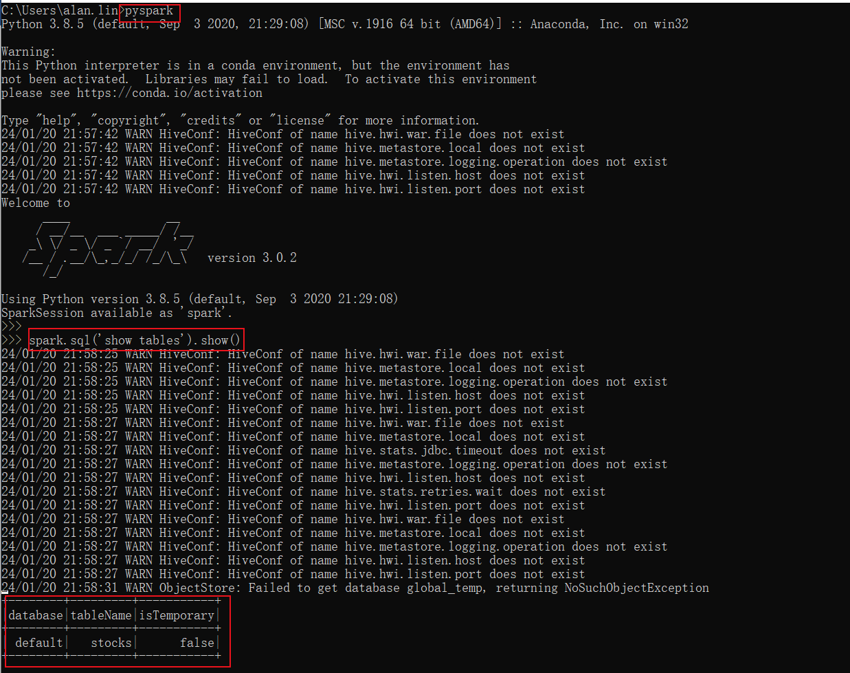 PySpark 读写Hive数据源_pyspark 读取hive-CSDN博客