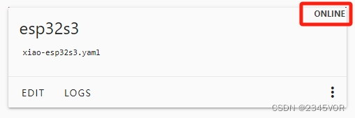 【XIAO ESP32S3 sense 通过 ESPHome 与 Home Assistant 连接】-CSDN博客