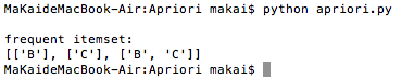 频繁项集挖掘Apriori算法及其Python实现_在apriori.txt数据上采用apriori算法得到所有频繁项集并打印-CSDN博客
