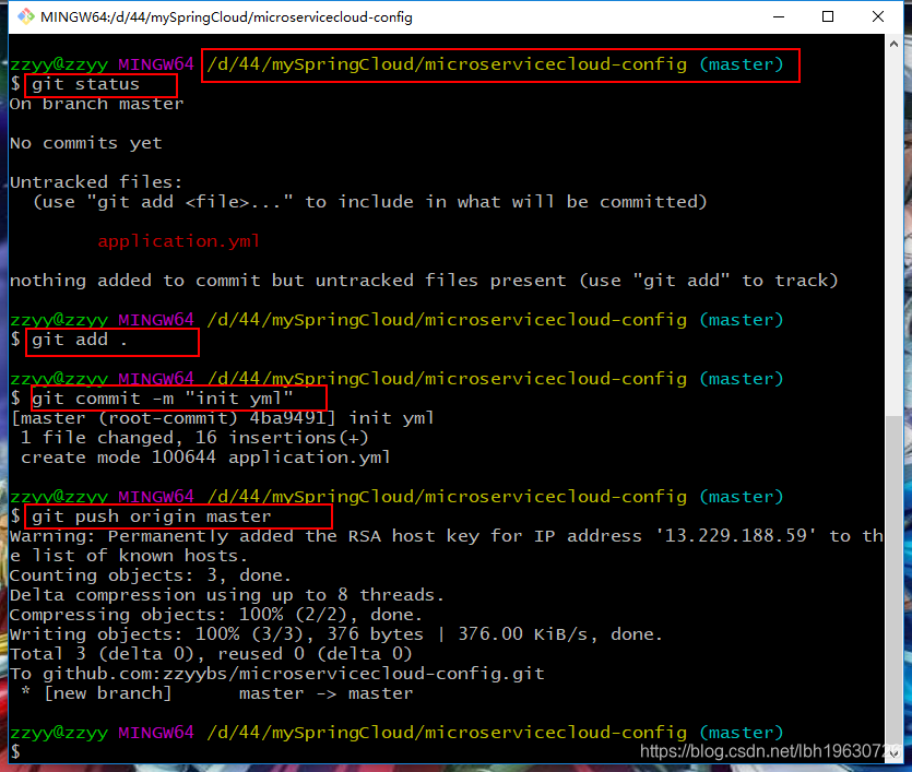SpringCloud二十二、Config服务端与GitHub通信。git@github.com: Permission denied (publickey). fatal: Could ...