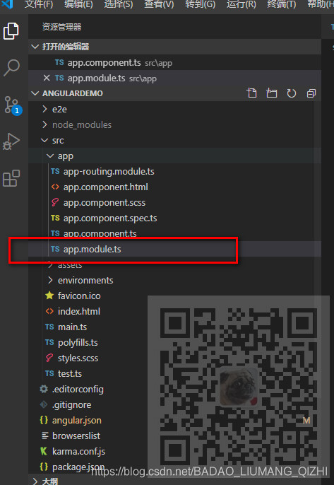 Angular目录结构分析以及app.module.ts详解_app.module.ts这个文件没有生成怎么办-CSDN博客