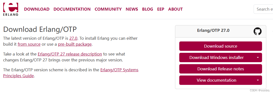 Erlang 配置环境变量_erlang环境变量配置-CSDN博客