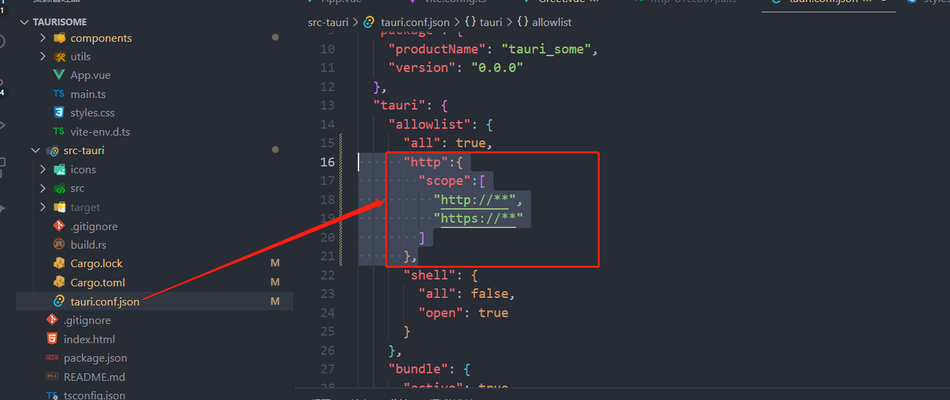 tauri 跨域和响应try setting the `responseType` option to `ResponseType.Text` or `ResponseType.Binary ...