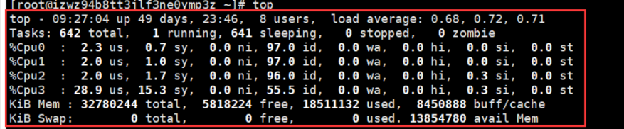 Linux--07---查看CPU、内存、磁盘_linux查看cpu和内存-CSDN博客