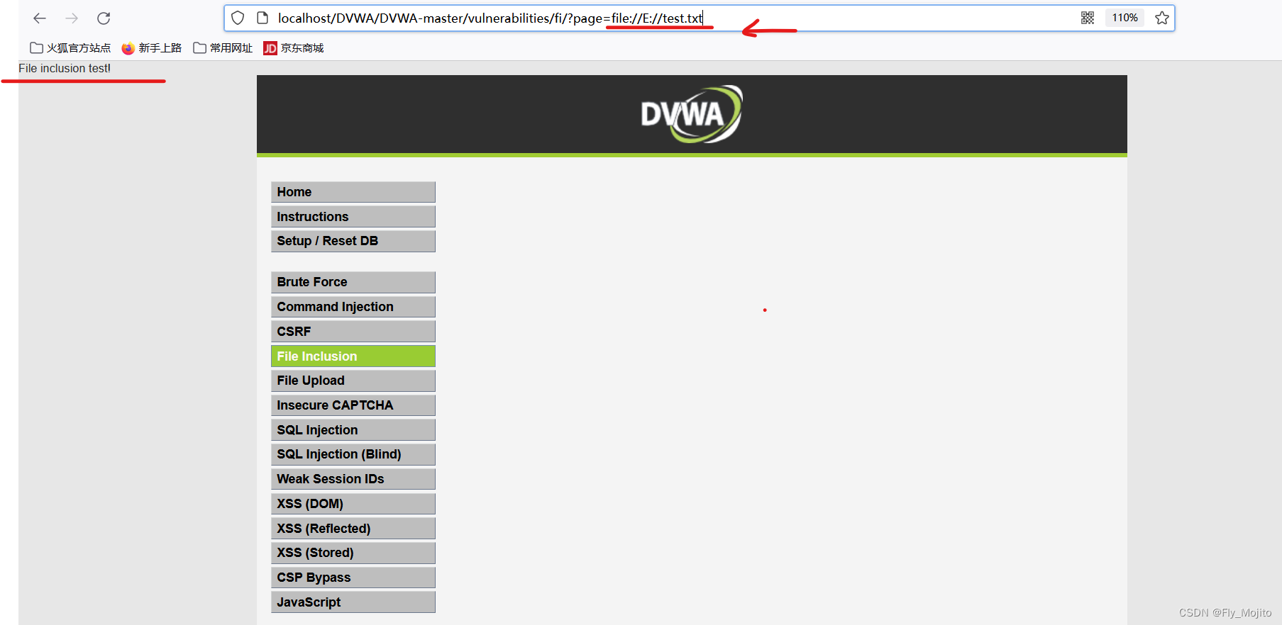 DVWA——File Inclusion_dvwa file inclusion 中级-CSDN博客