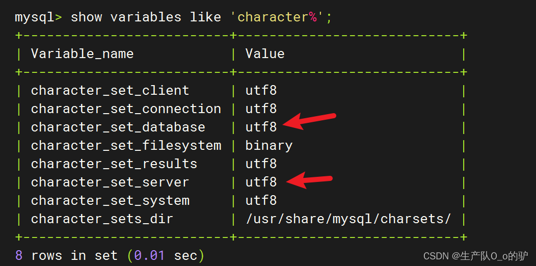 执行MySQL命令出现报错：ERROR 1366 (HY000): Incorrect string value: ‘\xE7\x94\xB7‘ for column ‘某字段‘ at row ...