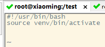 python3使用bash脚本source venv/bin/activate 一步进入虚拟环境-CSDN博客