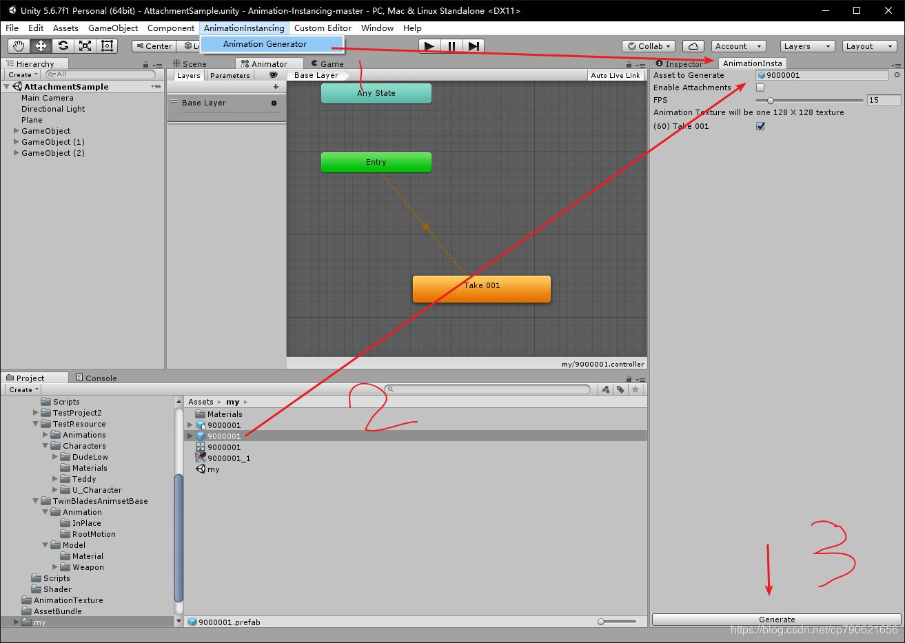 Unity Animation Instancing 官方解决方案初试_unity animation instance-CSDN博客