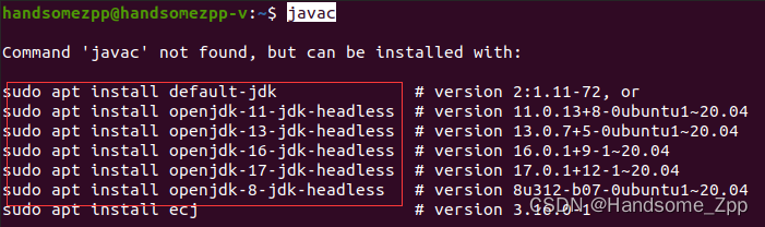 Ubuntu20.4 安装openjdk 11/13/16/17，配置环境变量，卸载。_ubuntu安装jdk13-CSDN博客