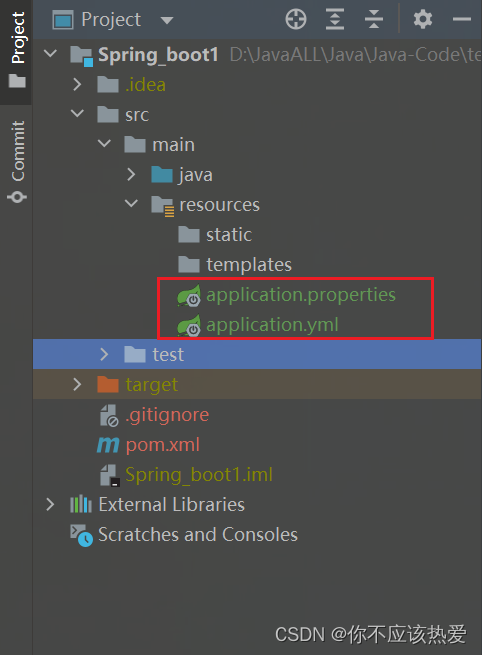 SpringBoot 配置文件_springboot yml配置文件-CSDN博客