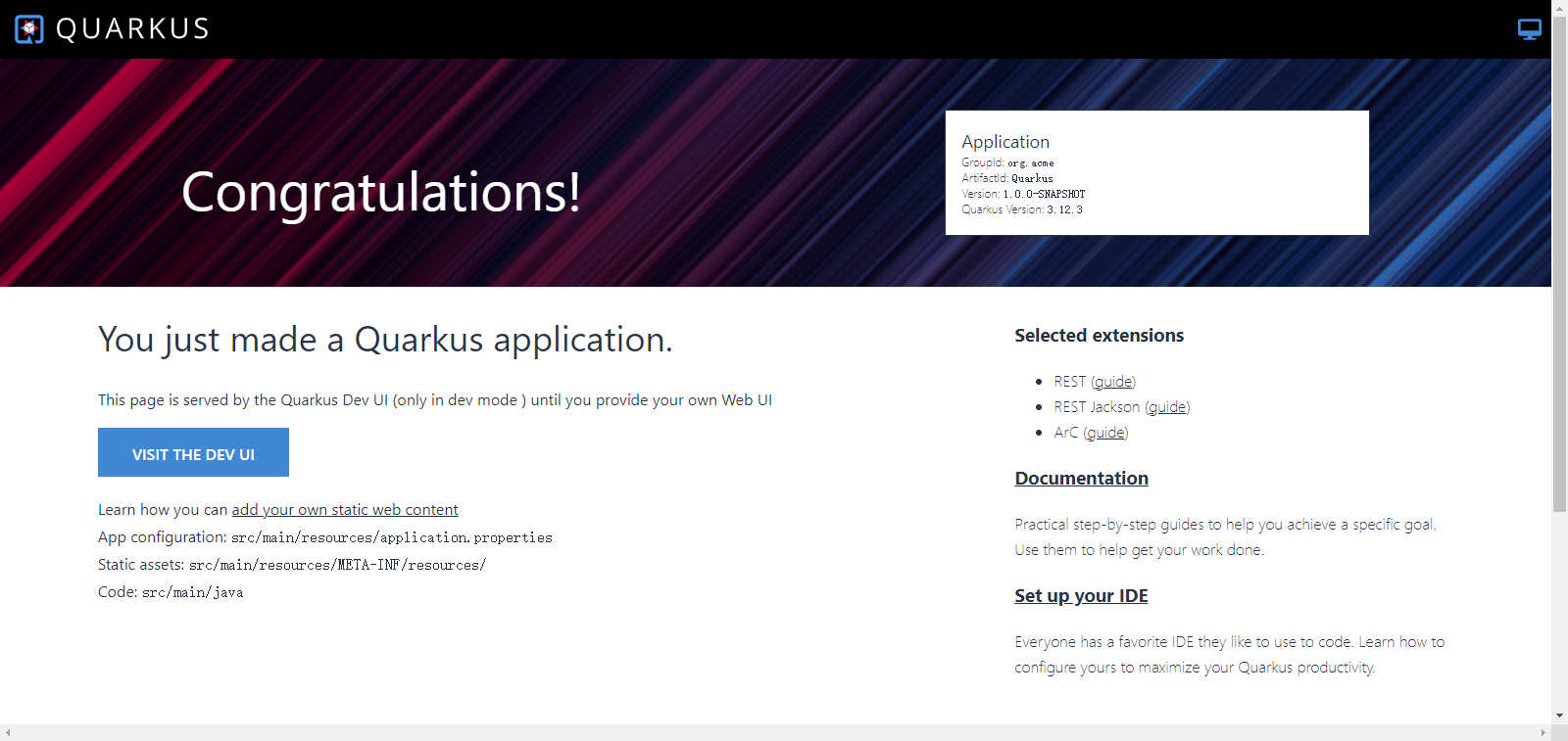 QUARKUS初体验-CSDN博客