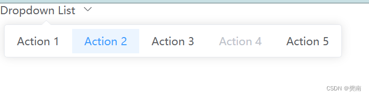 【element 】修改下拉菜单＜el-dropdown样式为横向（超简单）_electron 中的element 下拉选择器怎么是横着出来的-CSDN博客