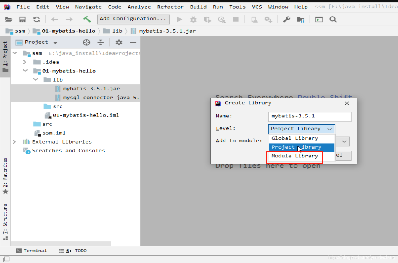 Java项目在idea中添加jar包_java.io jia包-CSDN博客