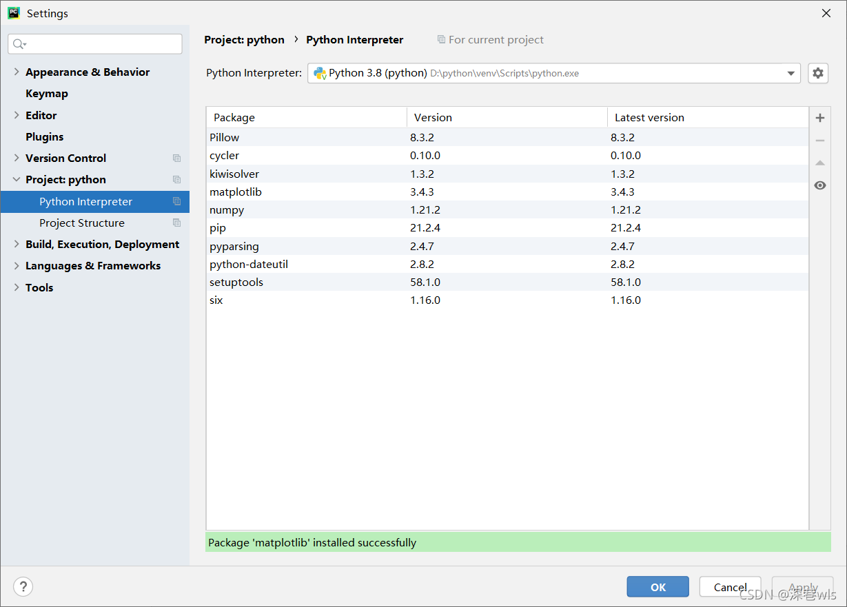 python：pycharm中如何添加matplotlib_pycharm matplotlib-CSDN博客